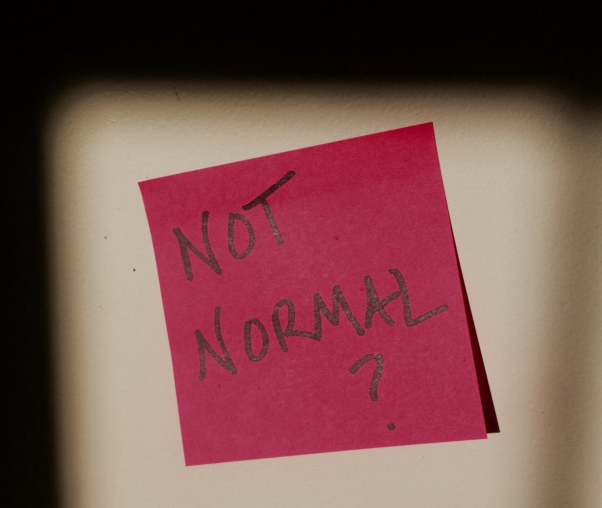 Not Normal Not Enough Not Normal Not Enough